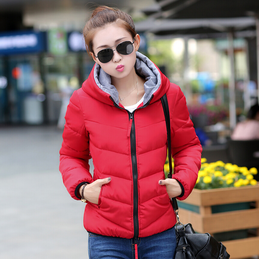 Down Winter Women Jacket Short Design 2015 Winter Thickening Cotton ...